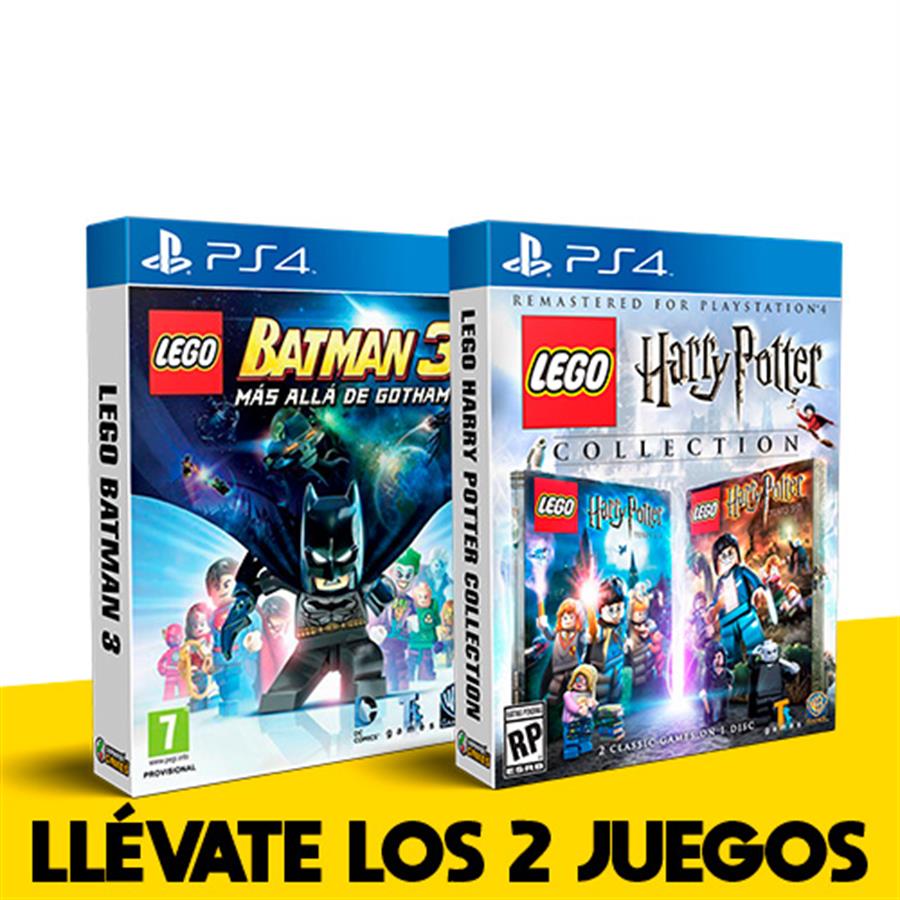 COMBO: LEGO BATMAN + HARRY POTEER LEGO PS4 [SECUNDARIA]