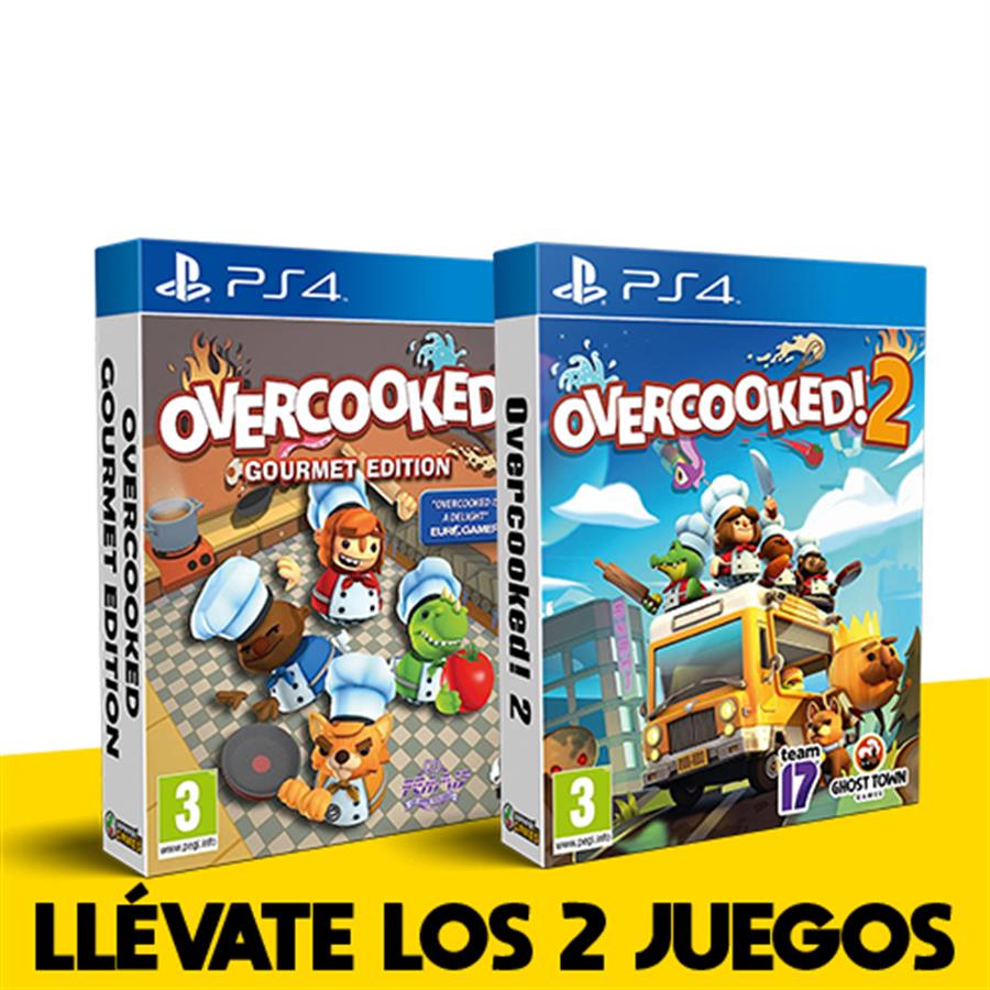 COMBO: OVERCOK 1 + 2 PS4 [SECUNDARIA]